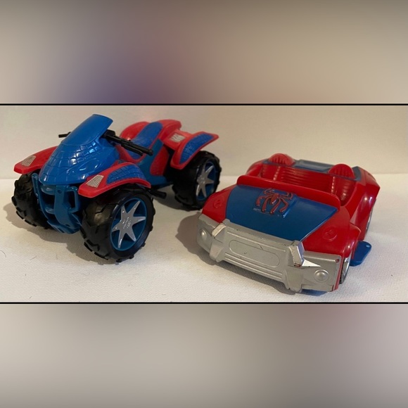 Spiderman | Toys | 2 Spiderman Cars Vehicles | Poshmark